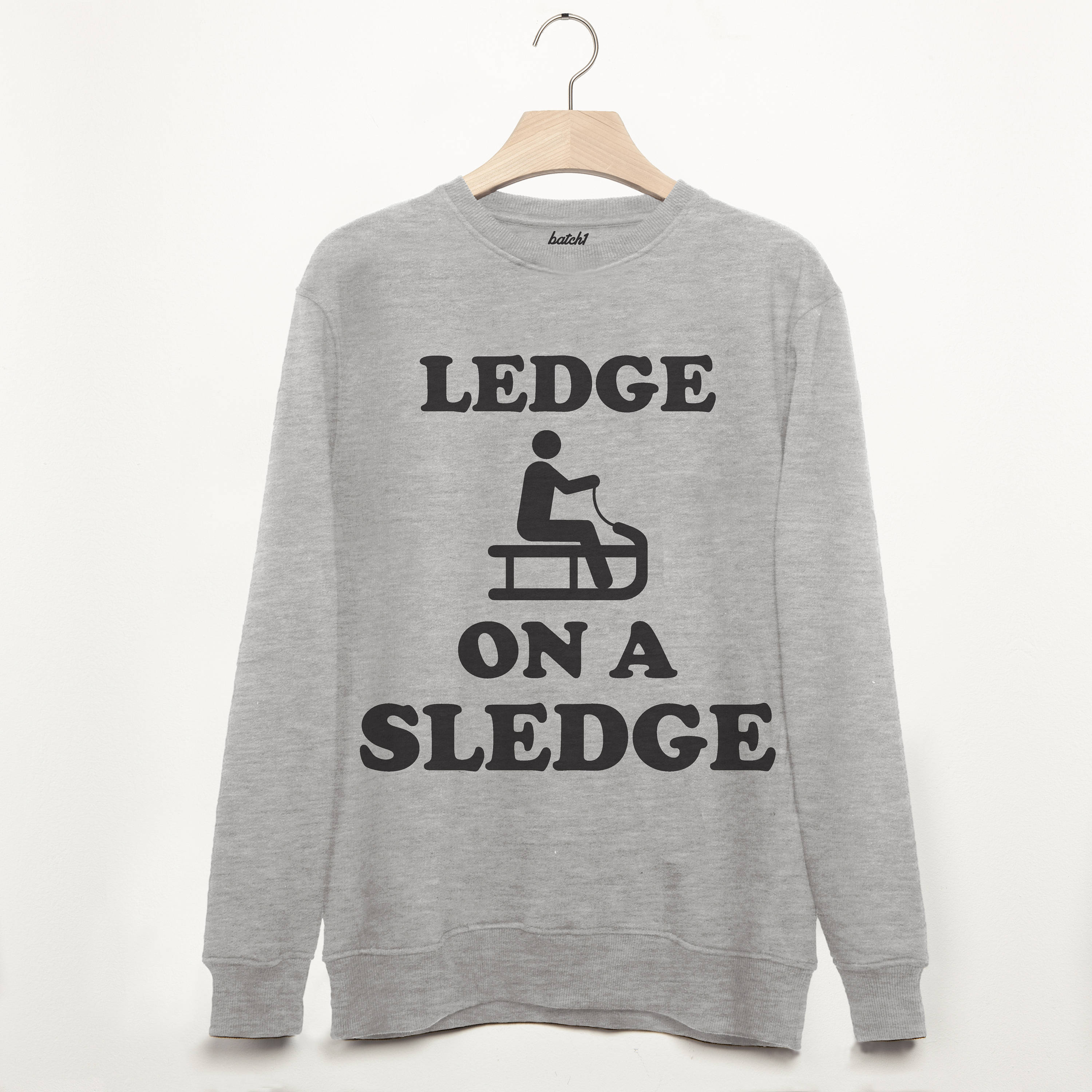 Ledge on A Sledge Men's Funny Winter Activity Ski - Etsy