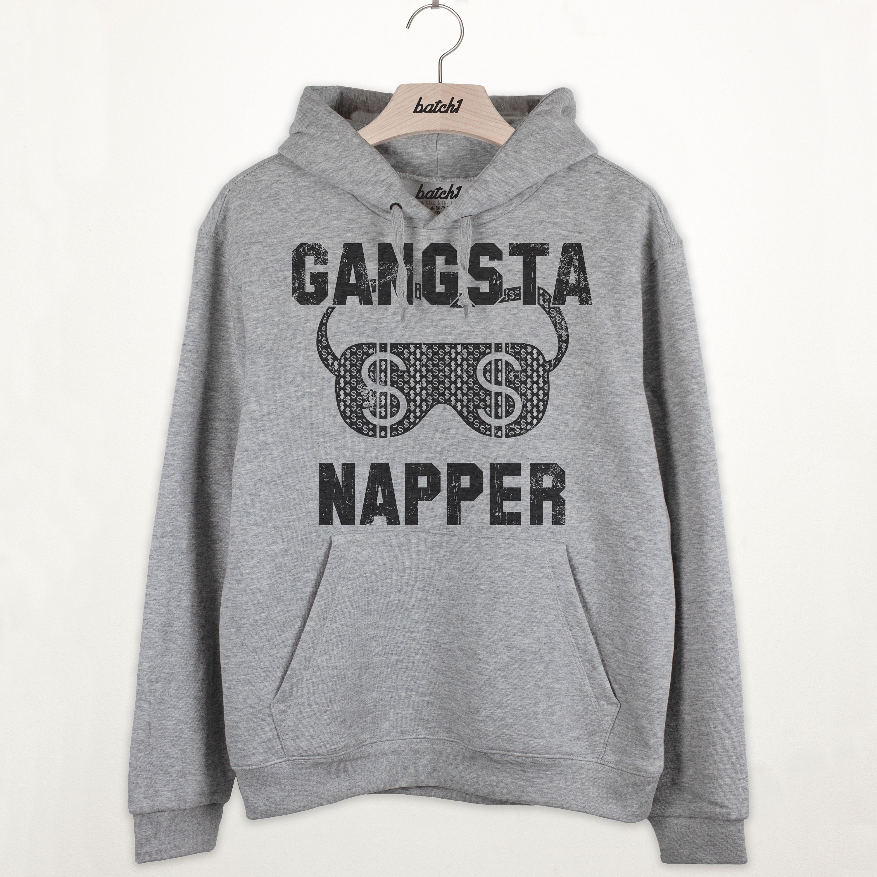 Gangsta Napper Premium Slogan Hoodie - Etsy