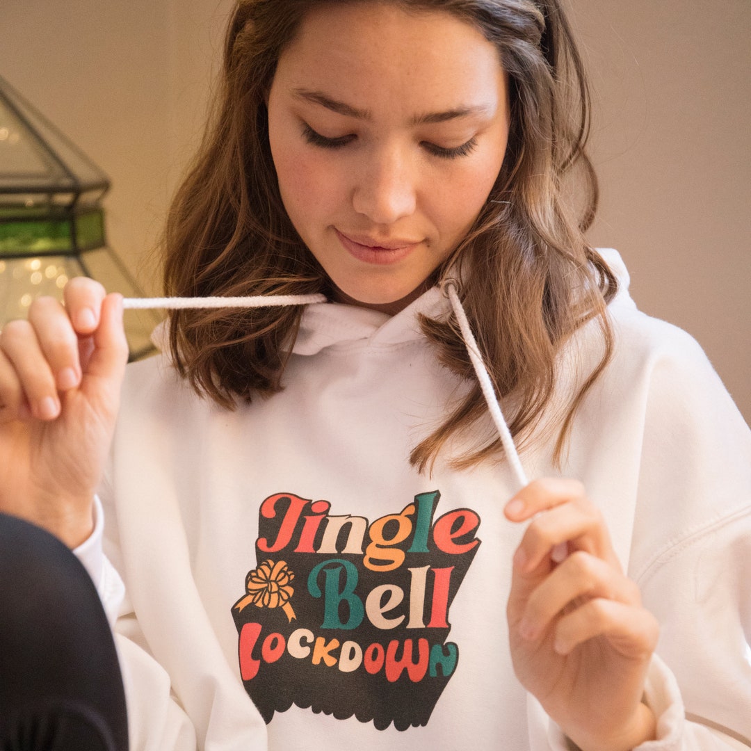 Jingle Bell Lockdown Women's Christmas Hoodie - Etsy
