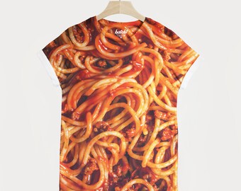 Spaghetti Shirt | Etsy