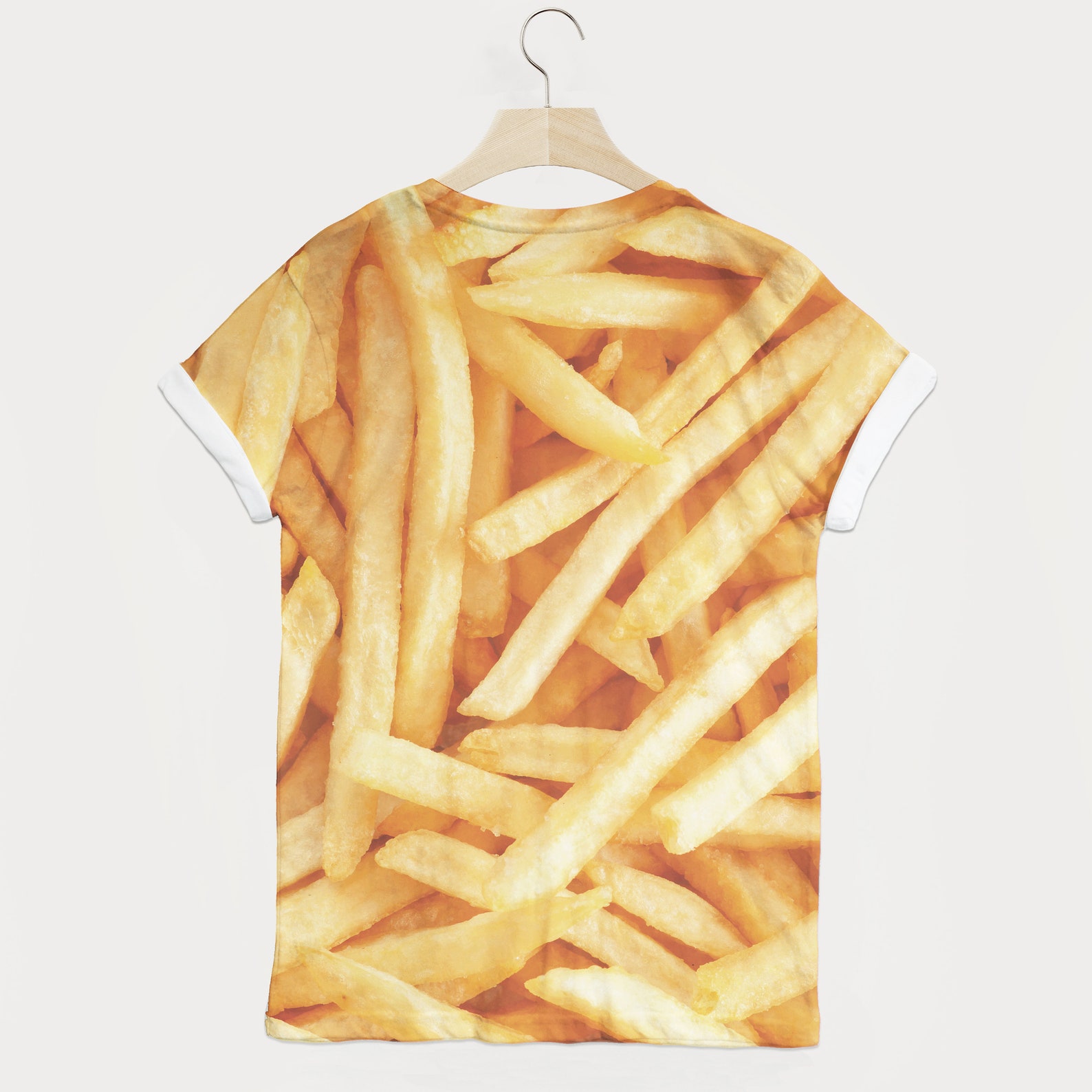 French Fries All Over Photo Print Unisex Junk Food Fashion | Etsy