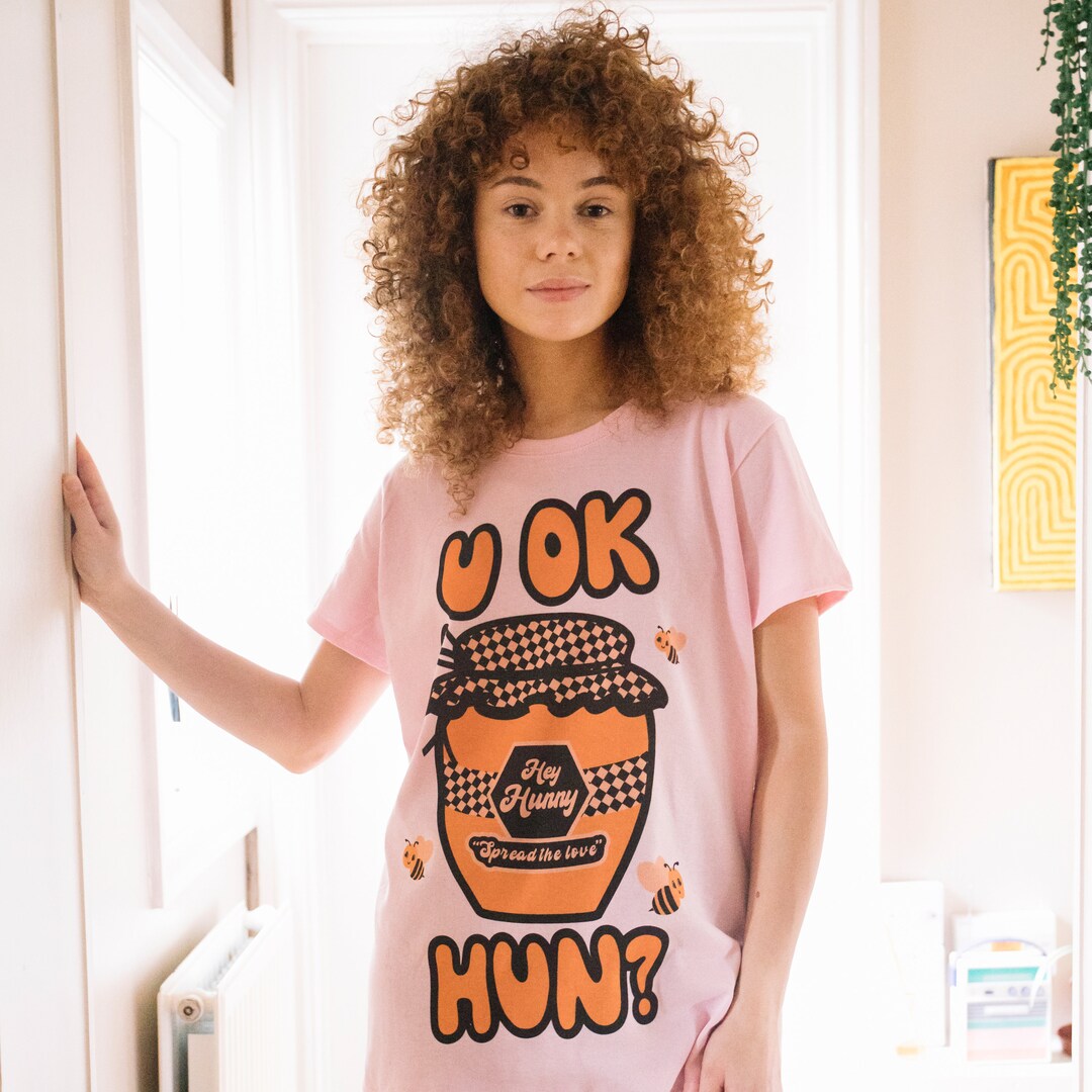 U OK Hun Women's Slogan T-shirt - Etsy