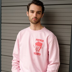 French Frights Men's Back Print Sweatshirt - Etsy