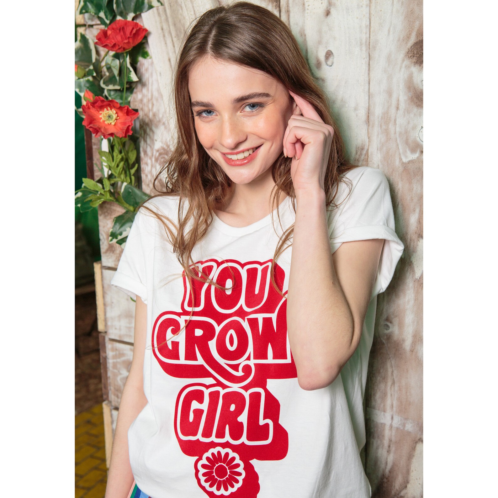 You Grow Girl Women's Slogan T-shirt - Etsy UK