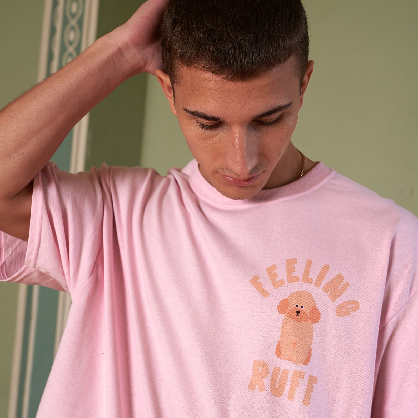 Feeling Ruff Men's Slogan T-shirt - Etsy UK