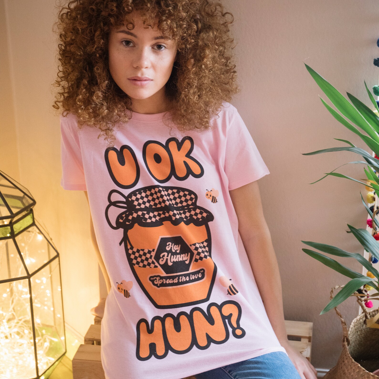 U OK Hun Women's Slogan T-shirt - Etsy