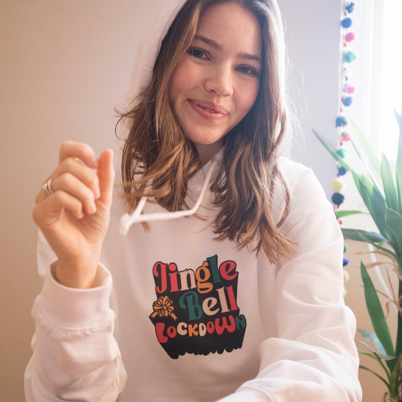 Jingle Bell Lockdown Women's Christmas Hoodie - Etsy