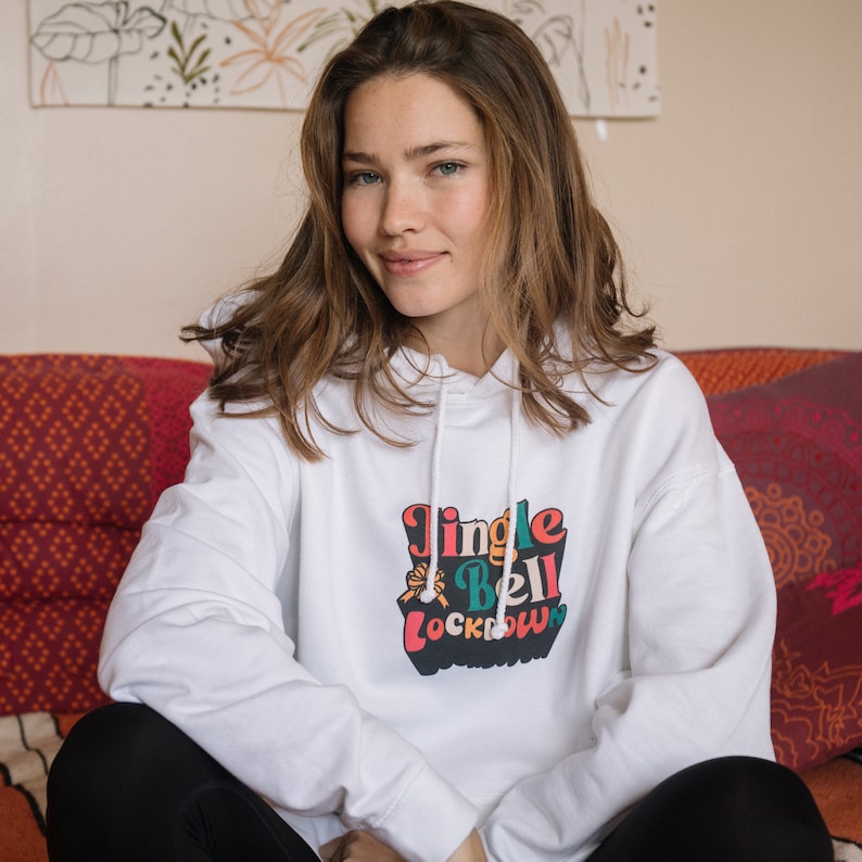 Jingle Bell Lockdown Women's Christmas Hoodie - Etsy