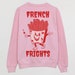 French Frights Men's Back Print Sweatshirt - Etsy