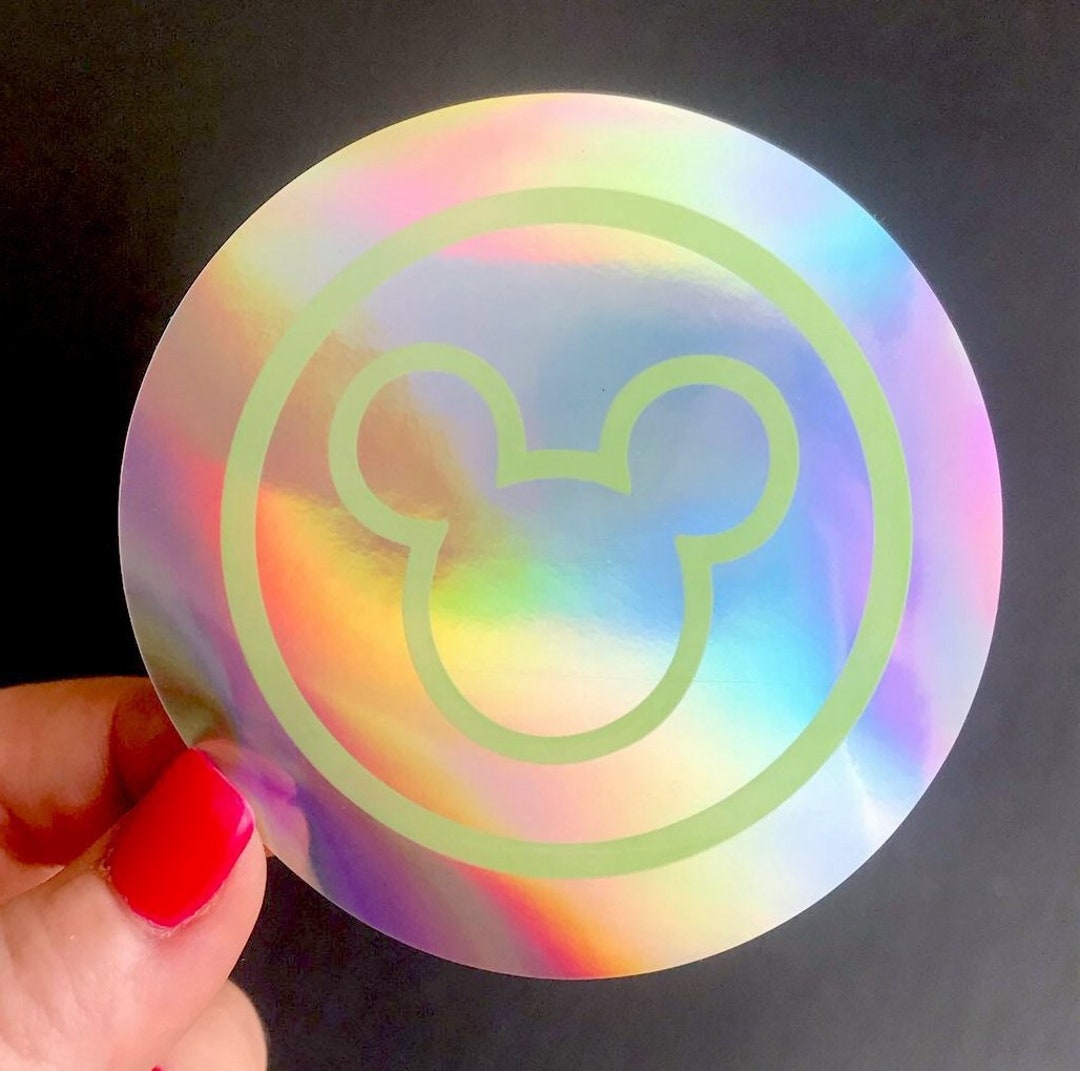 Welcome to the Magic Mickey Park Scanner Holographic Sticker Sticker - Etsy