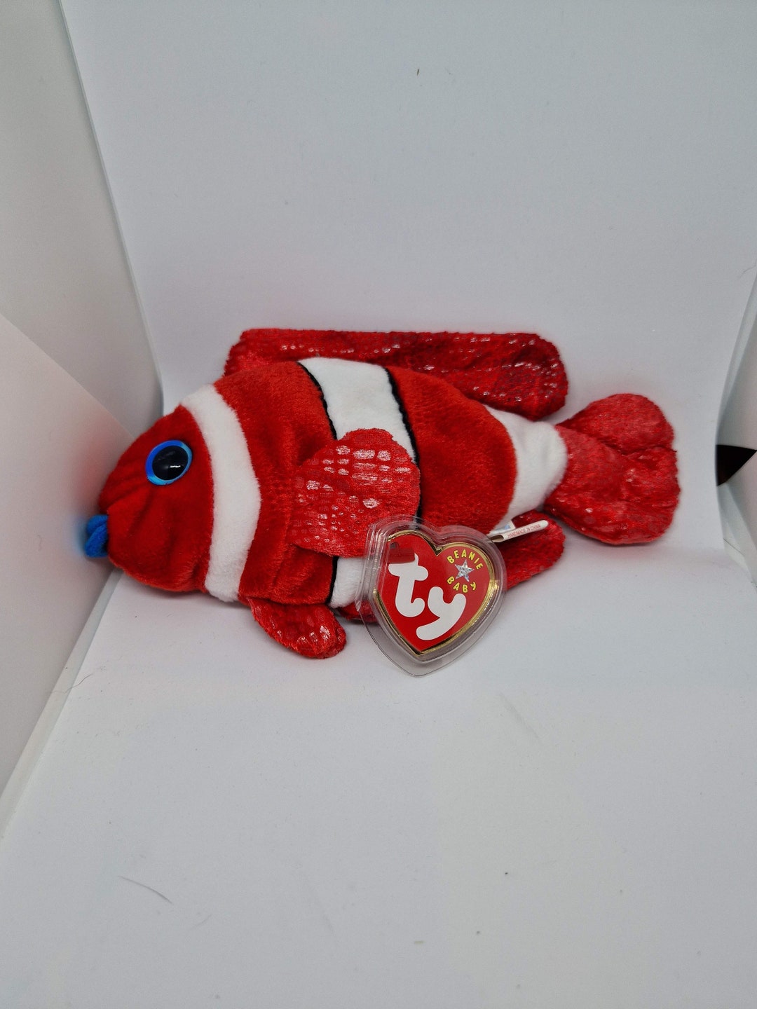 Jester the Clown Fish TY Beanie Baby - Etsy