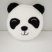 Crochet Panda Pillow Pattern/ Crochet Pillow Pattern/ Crochet Pattern ...