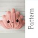 Crochet Seashell Pillow Pattern Crochet Toy Pattern Crochet - Etsy Canada