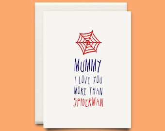 Spider-man Birthday Card - Etsy