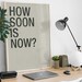 How Soon is Now? Mid-century Modern Style Art Print, Minimalist ...