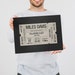 Concert / Gig Ticket Poster Print. Personalised to Feature Your ...
