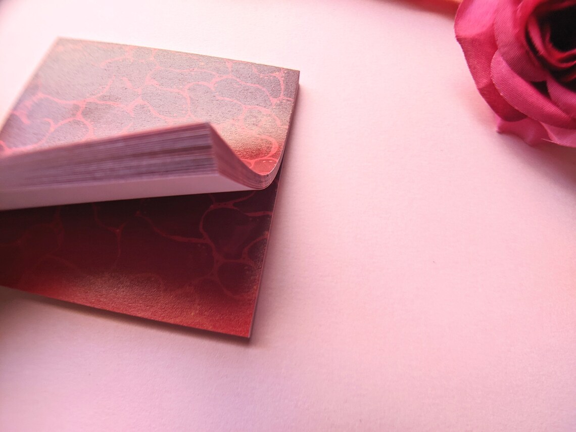 Red Water Sticky Notes B-grade Sticky Notes Water Post It Notes Goth ...