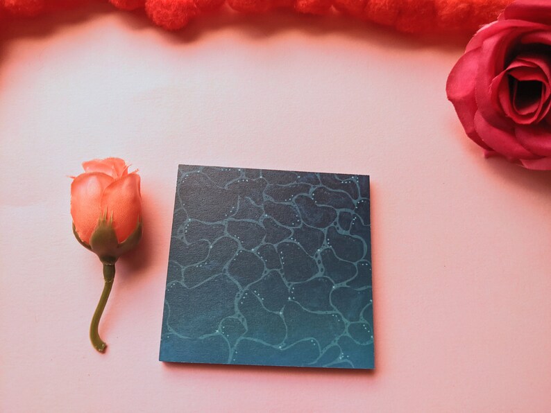 Ocean Water Sticky Notes: 3x3 in Notepad - Etsy