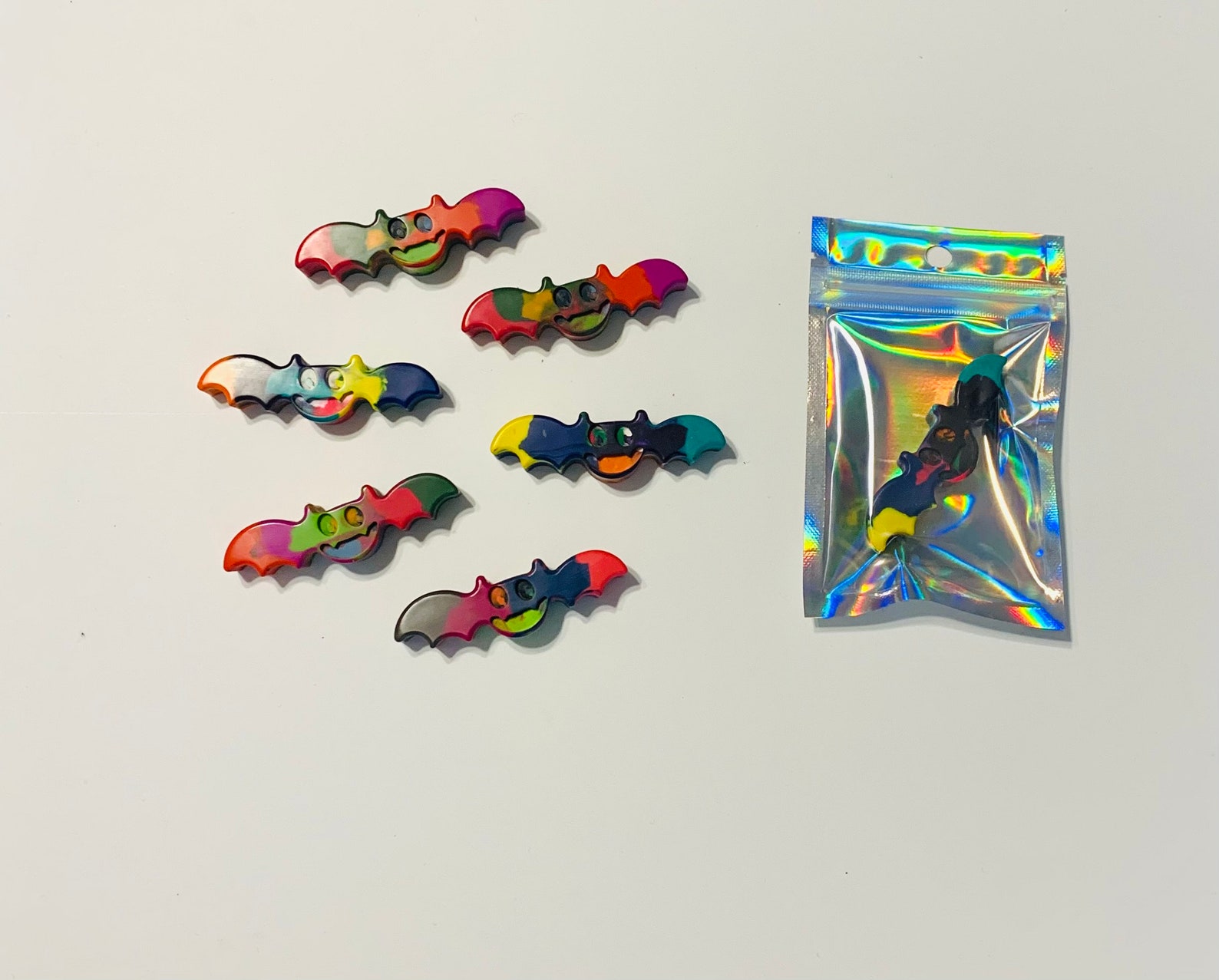 Bat Crayon Party Favors Crayons Bat Gift Bat Party - Etsy