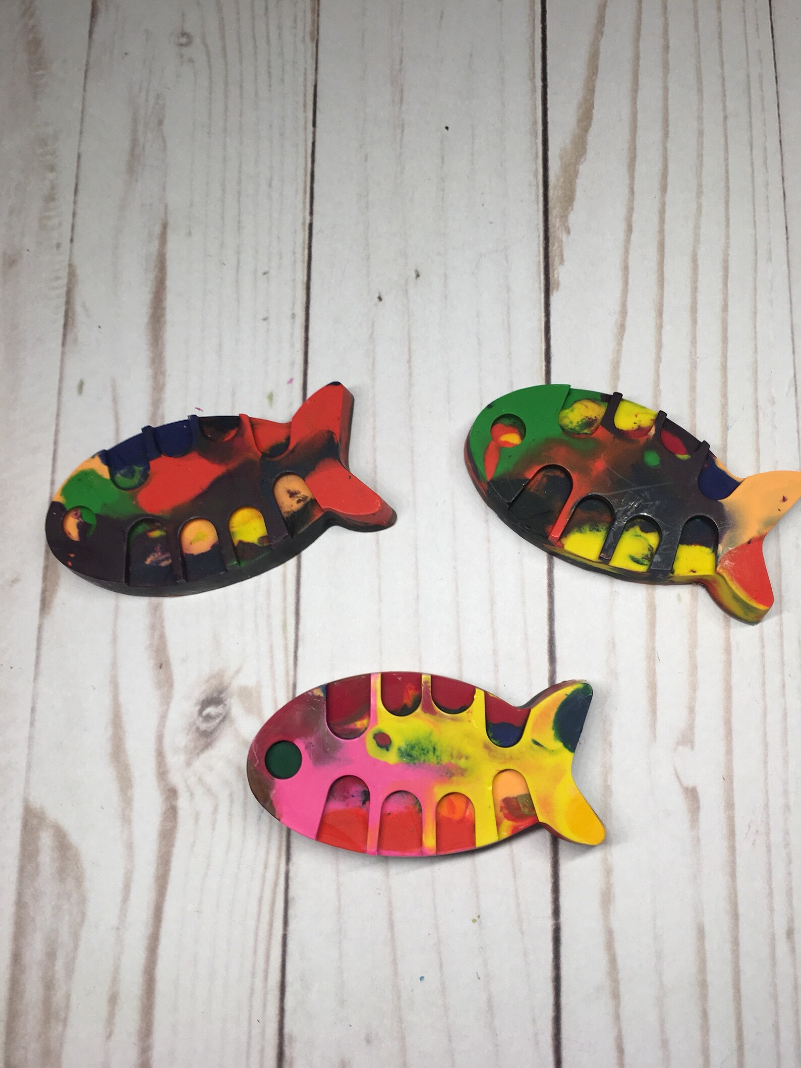 Fish Party Favors Jumbo Crayons Rainbow Crayons Kids Party | Etsy