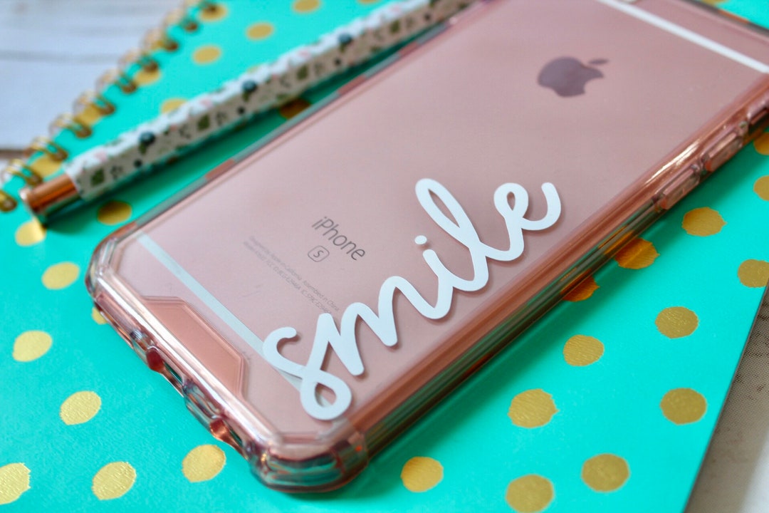 Smile Decal Sticker Phone Decal Water Bottle Decal Car - Etsy
