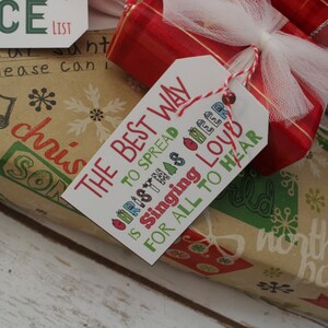 Buddy the Elf Elf Quotes Printable Christmas Tags Digital Tags ...