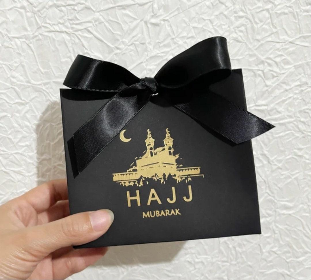 Hajj Mubarak Favour Box Hajj Dates Favour Box Gifting Dates Favour Box ...