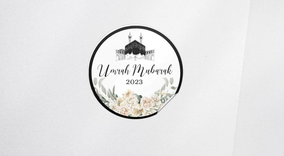 Umrah Stickers | PDF | Umrah Gift | Umrah Mubarak -- PDF -- DIGITAL ...