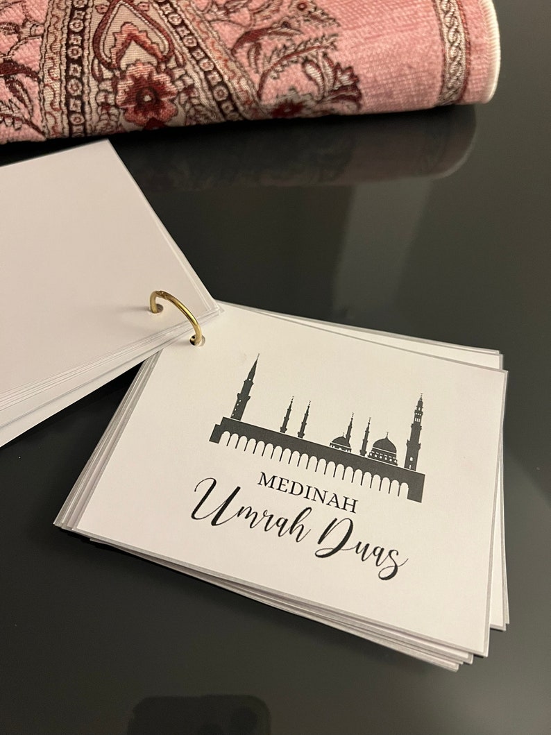 Umrah Flash Cards Download PDF Umrah Dua Book Makkah - Etsy Denmark