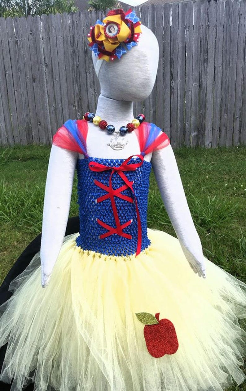Snow White Tutu Dress/princess/inspired by Snow White/gifts for Girls ...