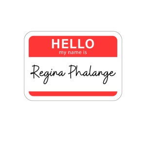 Regina Phalange Die-cut Stickers - Etsy