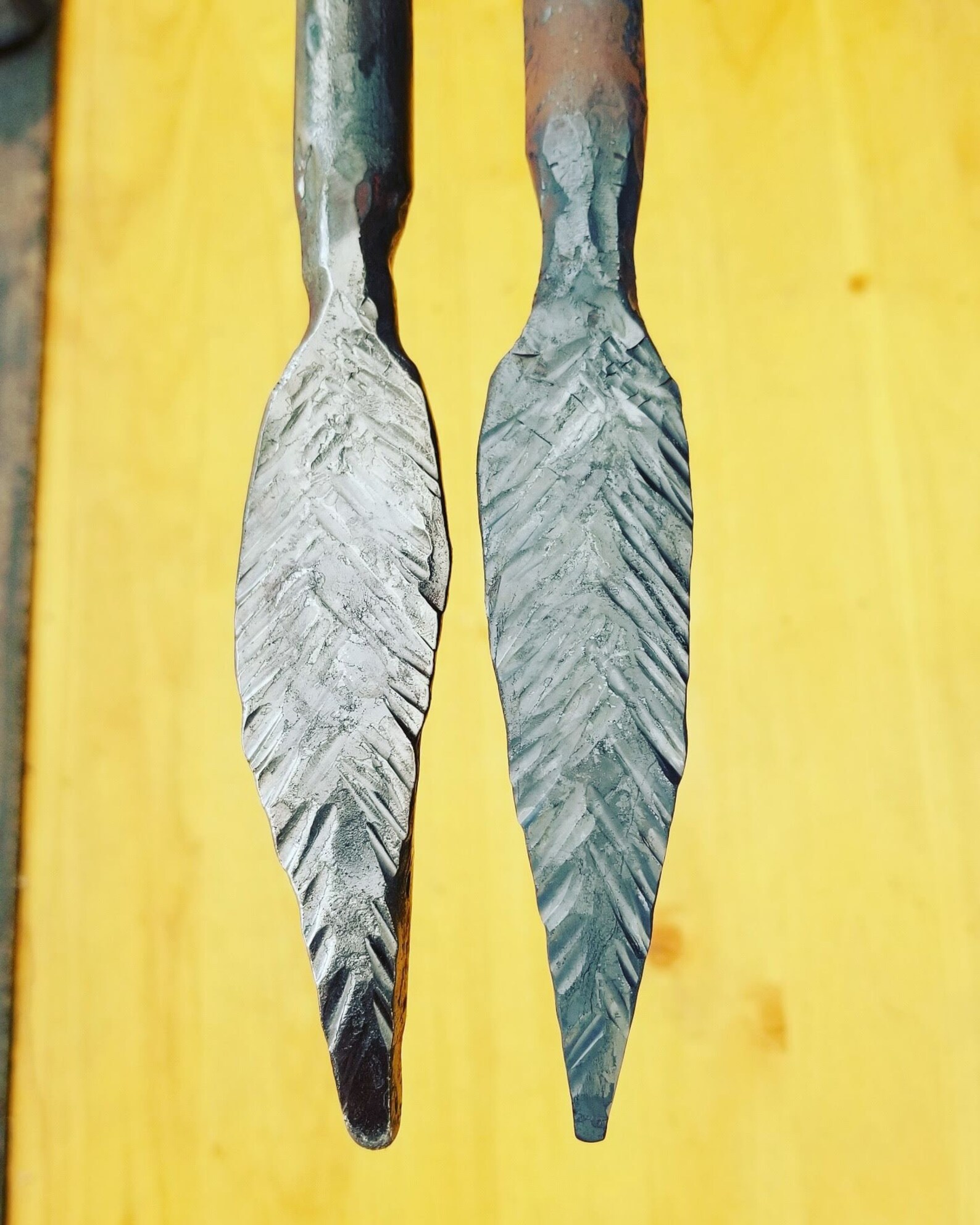 Rustic Hand Forged Iron Curtain Rod Window Treatment - Etsy