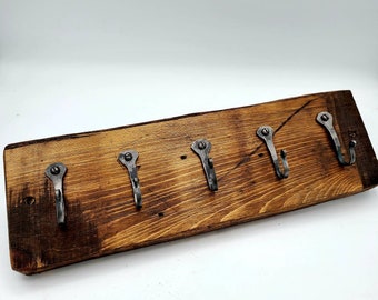 Reclaimed Key Rack - Etsy