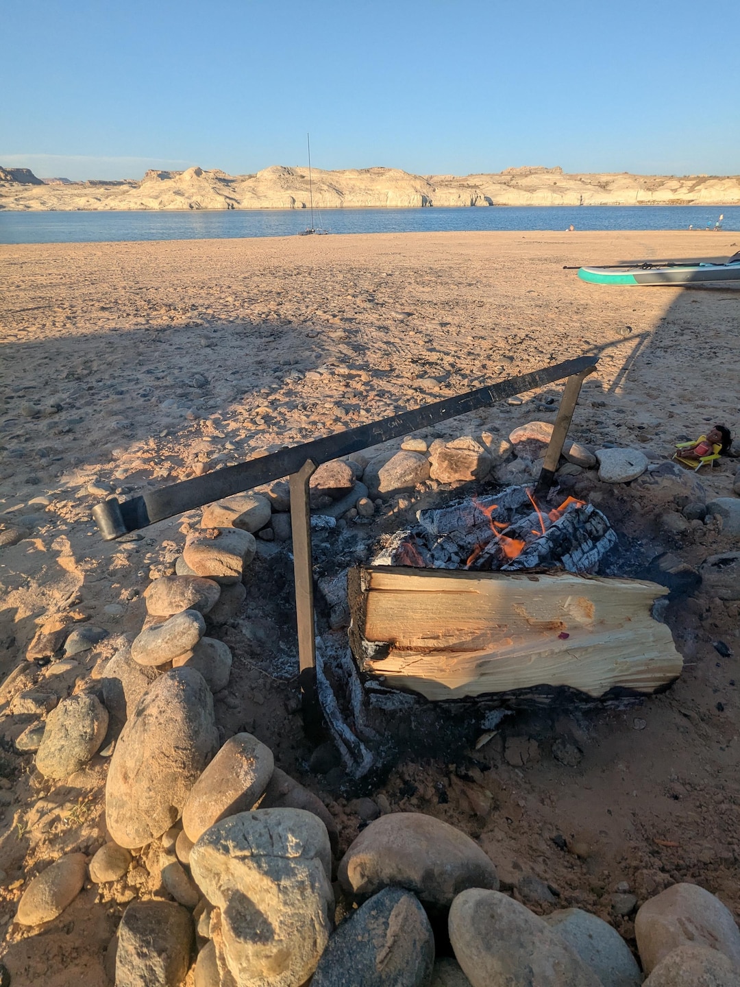 Fire Spit Grill for Camping - Compact Hand Forged Heavy Duty - Etsy