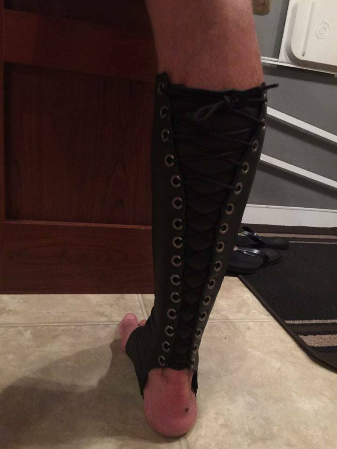 Leather Aerial/trapeze Boots- Custom Design - Etsy