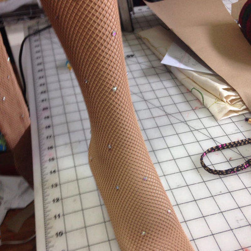 Rhinestone Fishnet - Etsy