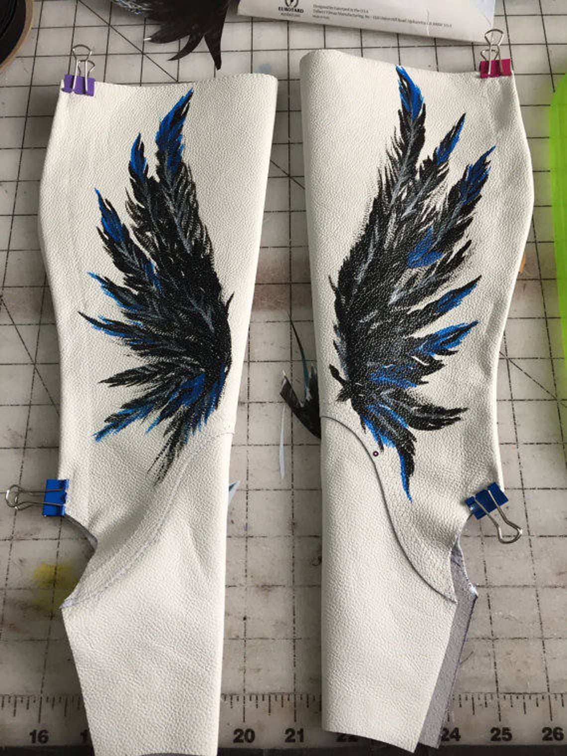 Leather Aerial/trapeze Boots- Custom Design - Etsy