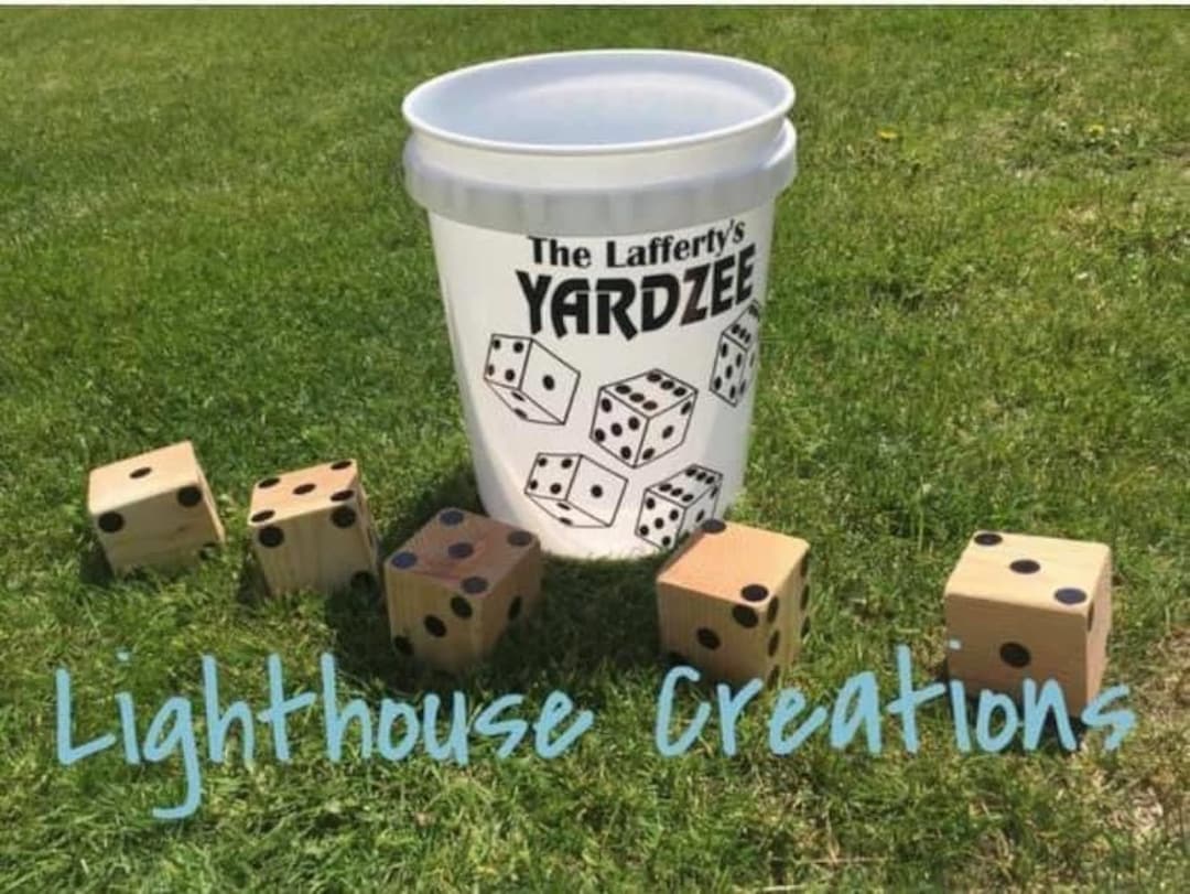 Yardzee Bucket Decal - DECAL ONLY - Etsy