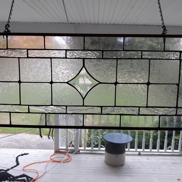Stained Glass Window Hangings Rectangle - Etsy