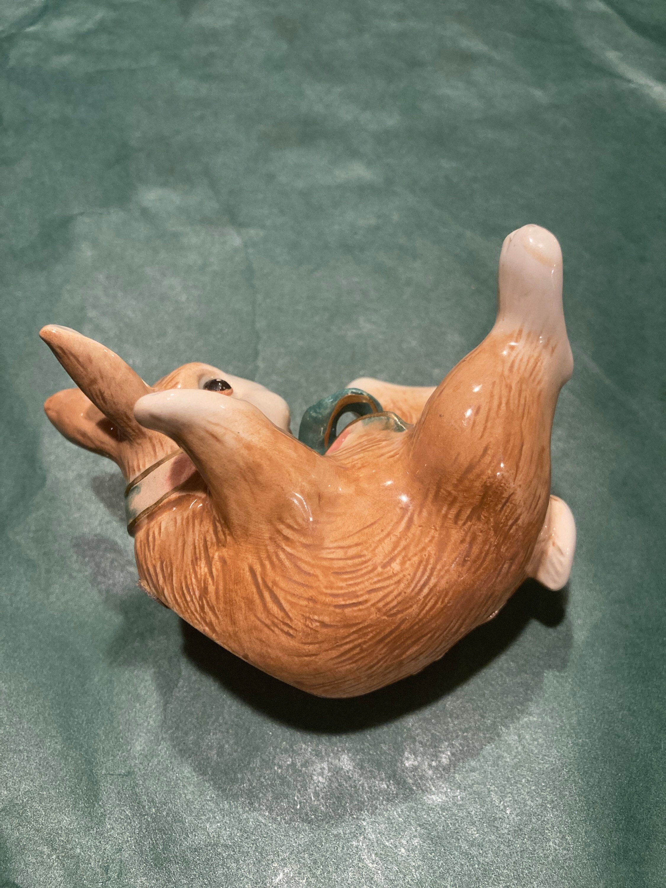 Fitz and Floyd Small Rabbit Figurine Tumbleback Woodland Spring - Etsy