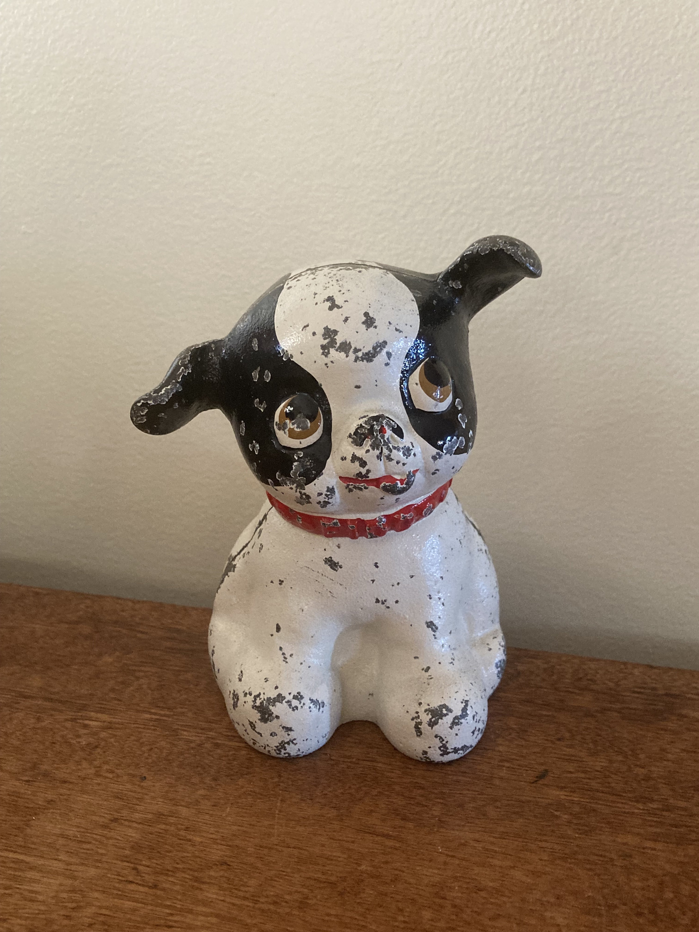 Vintage Cast Iron Coin Bank, Puppy Dog Bank - Etsy