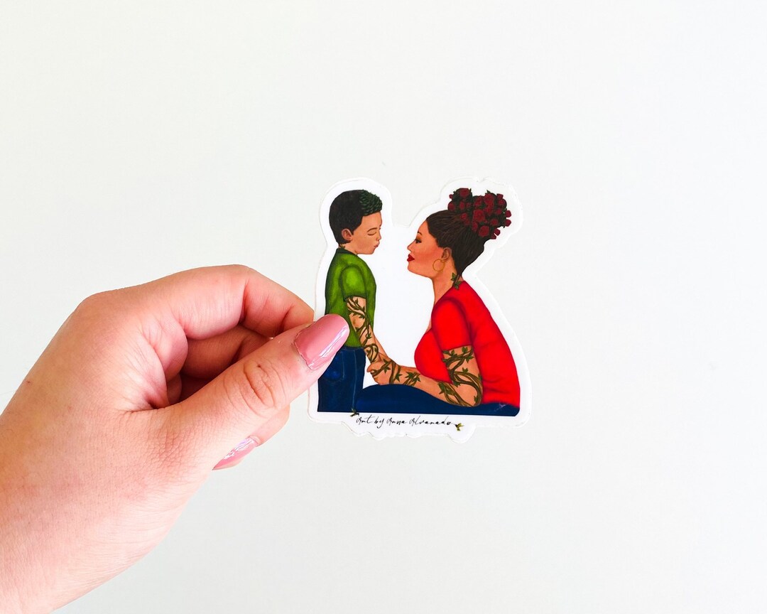 Rooted in Love Sticker Mom and Son Sticker Motherhood Art Vinyl ...