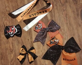 Bengals Hair Bow | Etsy