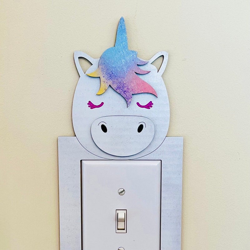 Unicorn Light Switch - Etsy