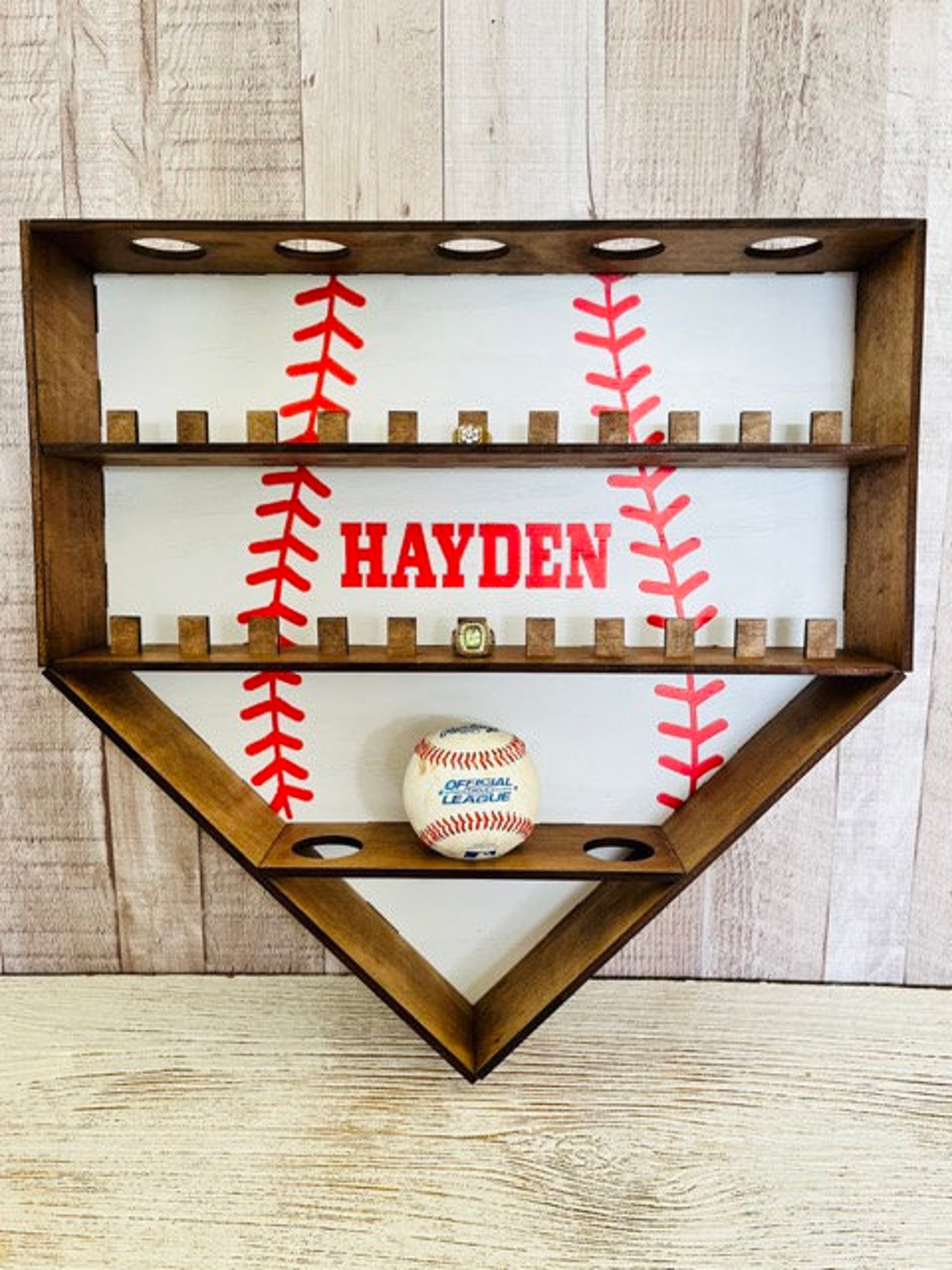 DIGITAL FILE for Homeplate Baseball Ring and Ball Display SVG - Etsy