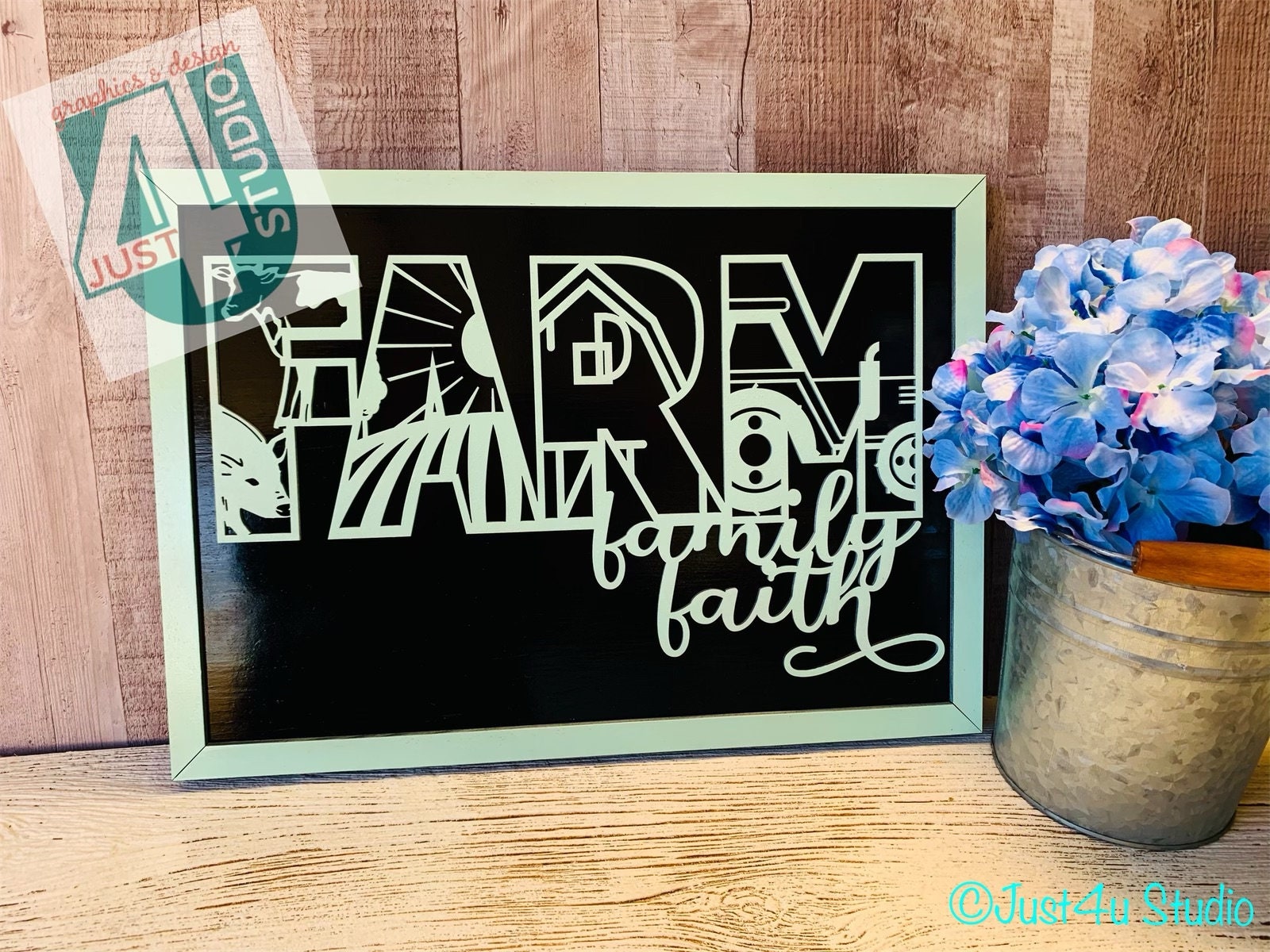 Farm Life Digital File for Laser SVG - Etsy
