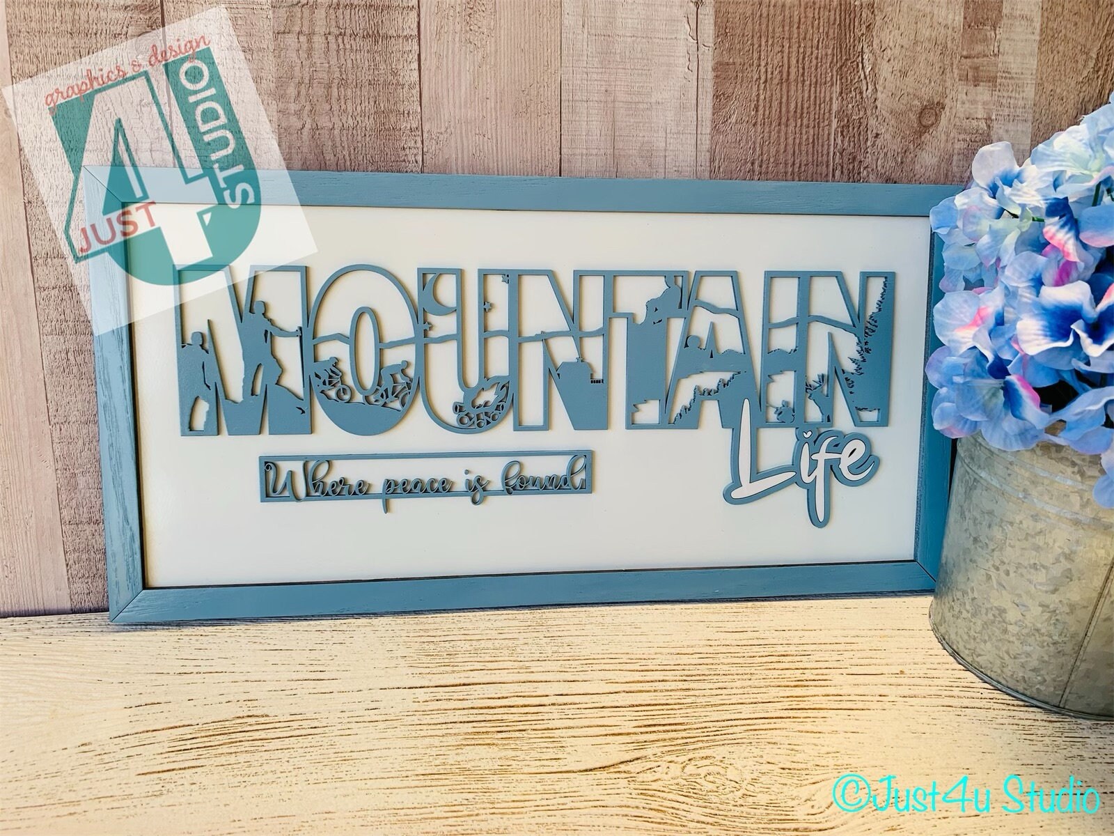 Mountain Life Digital File for Laser SVG - Etsy Canada