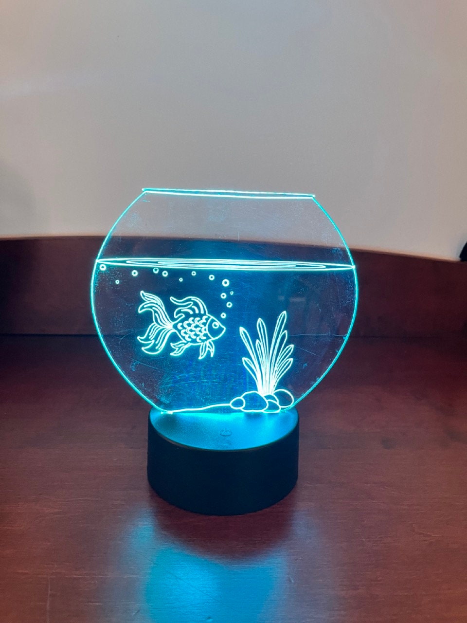 Fishbowl Light DIGITAL FILE for Cutting, Laser, Glowforge Ready, Svg ...