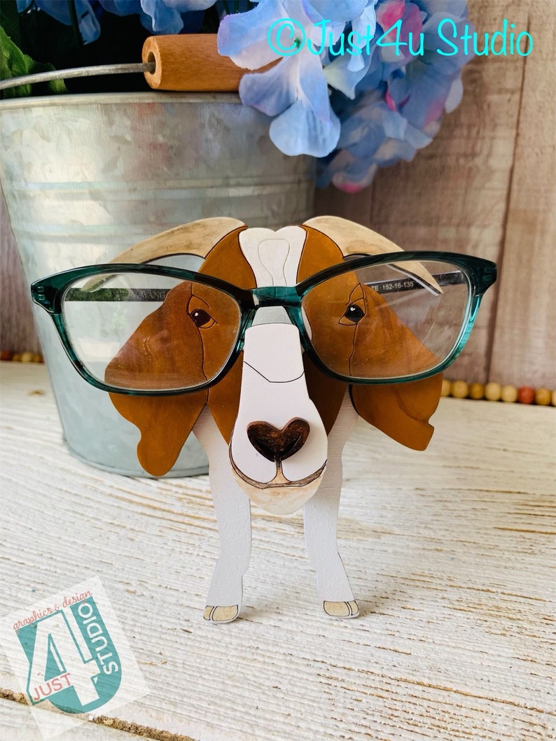 Animal Eyeglass Holder SVG: Pig, Cow, Goat Laser Cut File (digital File ...