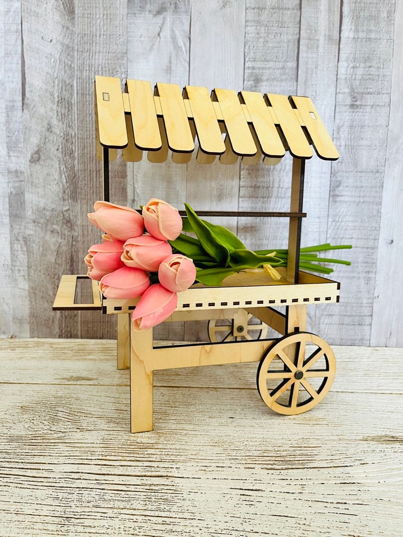 Market Cart Large and Mini Digital File for Cutting on a - Etsy